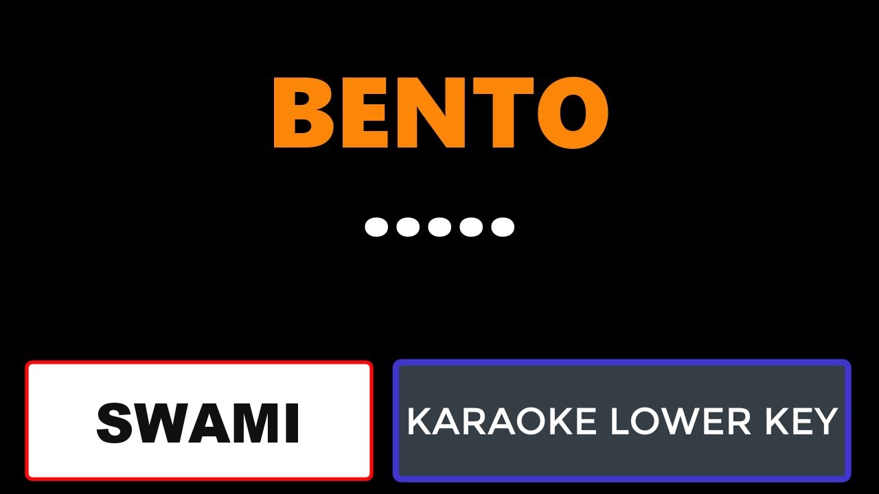 Swami Iwan Fals - Bento Karaoke Lower Key - YouTube