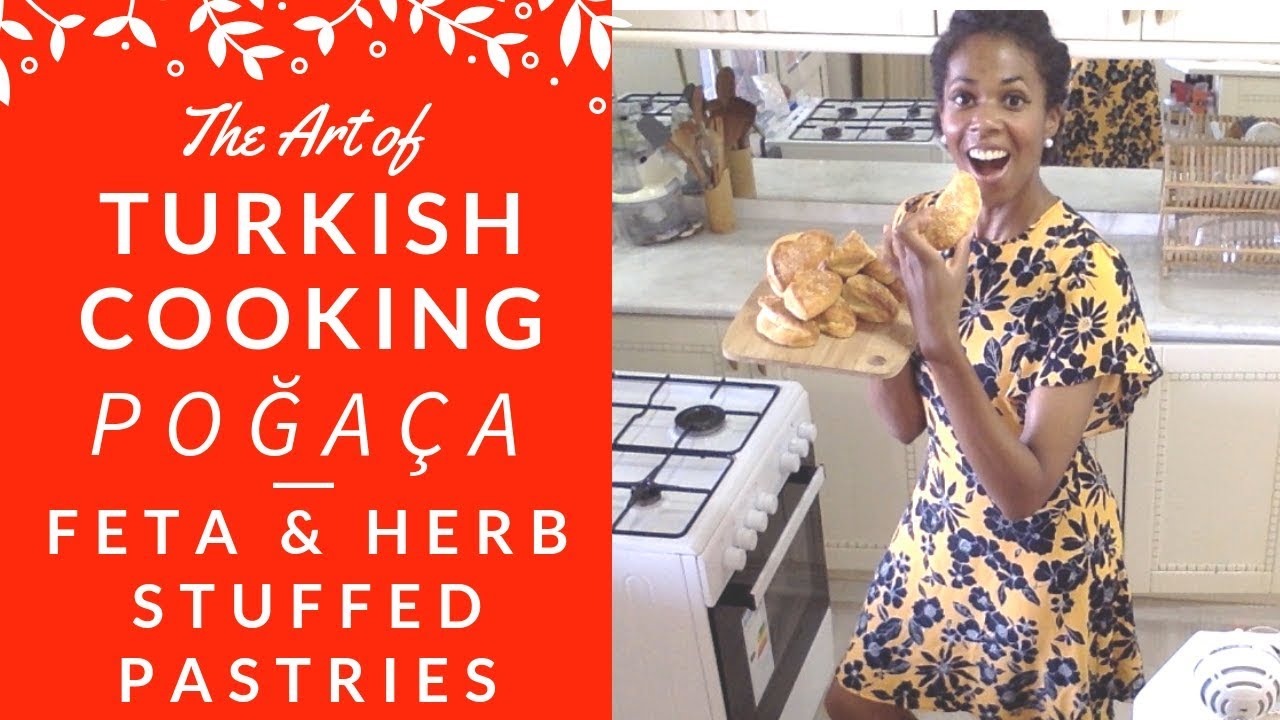 Turkish Poğaça Recipe: Cheese & Herb Turkish Pastry (Stuffed Turkish ...