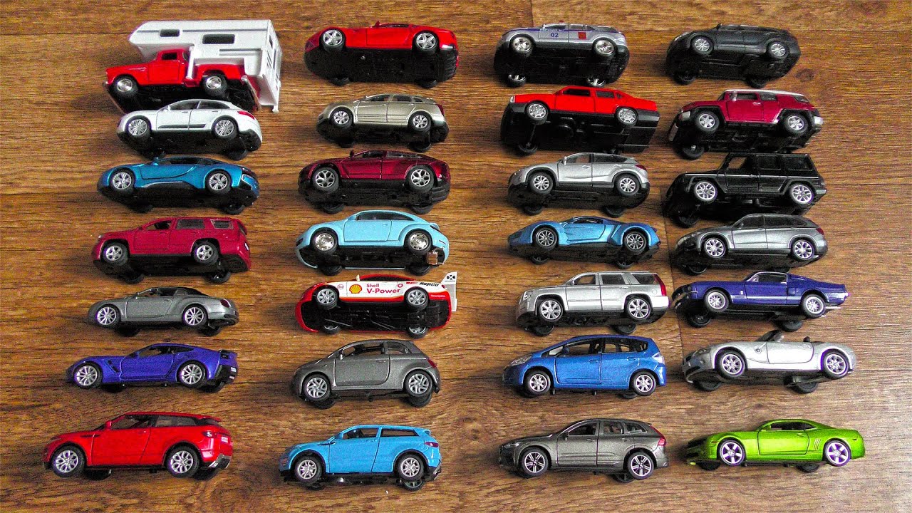 28 Diecast Cars Picked from the Floor and Reviewed - YouTube