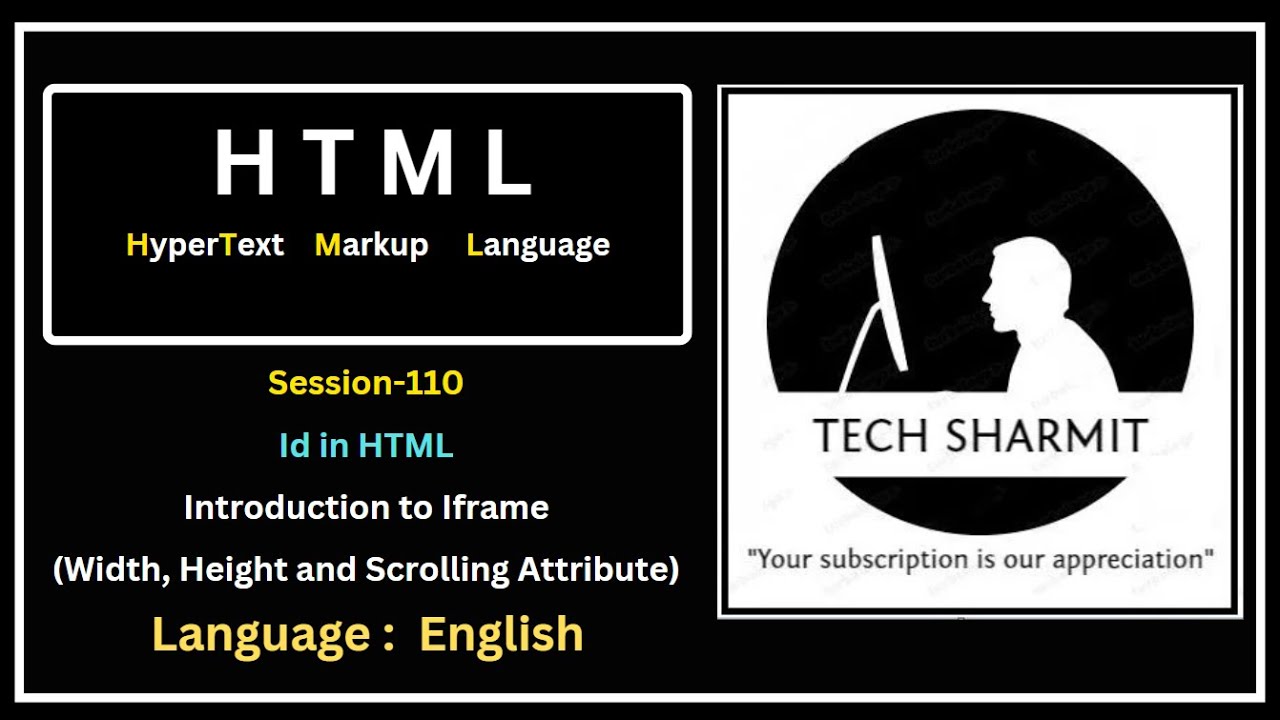 Iframes in HTML : Introduction of Iframes in HTML (Session-110) - YouTube