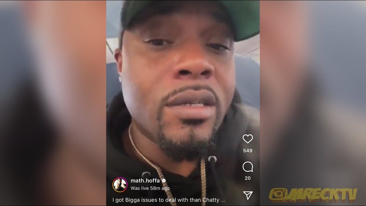 Math Hoffa Goes Off On Sean Bigga & Addresses Joe Budden & Queenz Flip ...