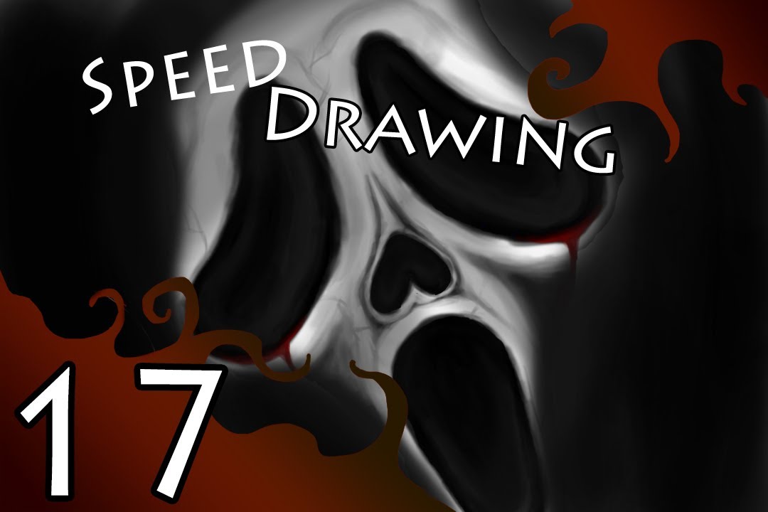 Happy Halloween! Speed draw 17: SCREAM - YouTube