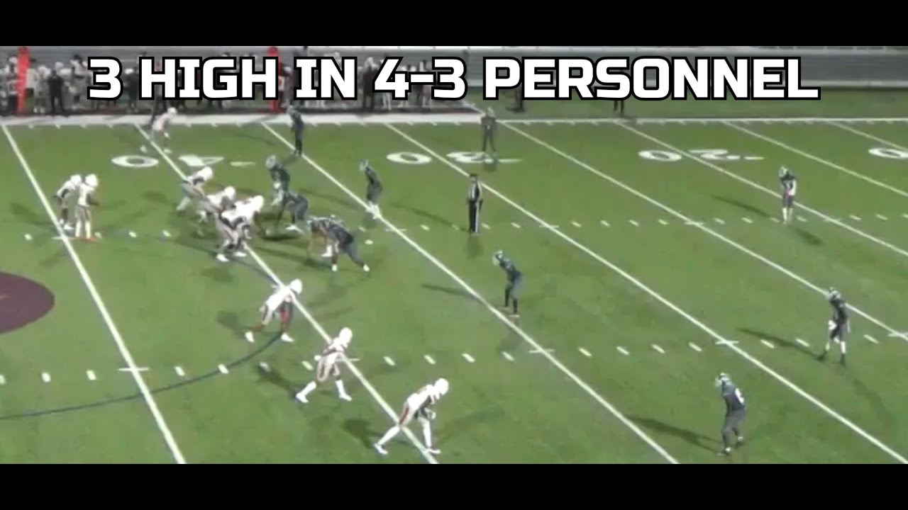 3 High Safety look in 4-3 Personnel - YouTube
