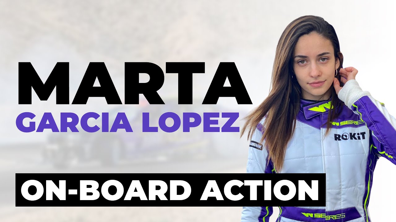Formula W Driver Marta Garcia Lopez ON-TRACK POV! - YouTube