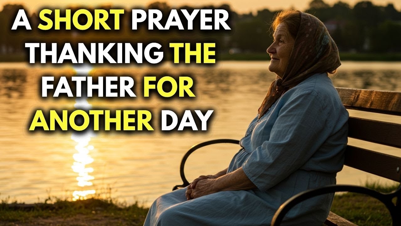 A SHORT AND DEEP MORNING PRAYER TO THANK GOD FOR ANOTHER DAY OF LIFE IN ...