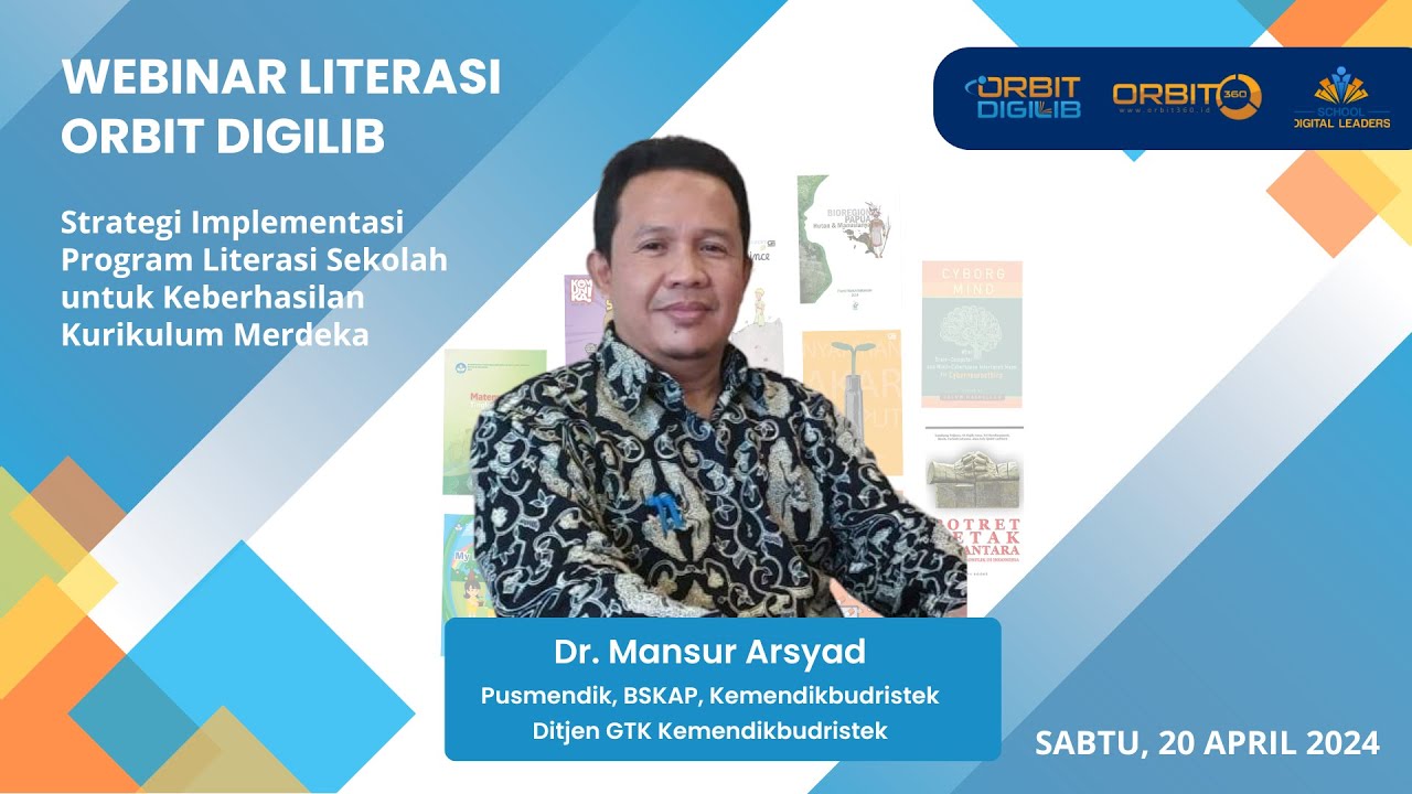 Webinar Literasi ORBIT DIGILIB #1 - YouTube