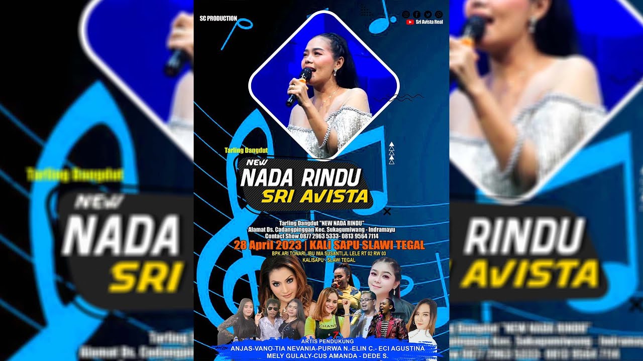NEW NADA RINDU LIVE SHOW 28 April 2023 | KALI SAPU SLAWI TEGAL #malam ...