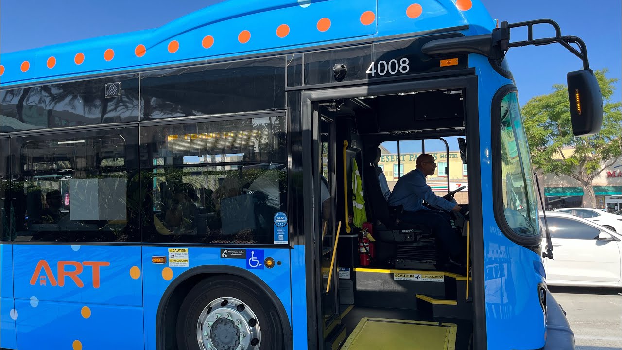 Anaheim Regional Transit (ART) BYD K9M 4008 On Route 5 Grand Plaza ...
