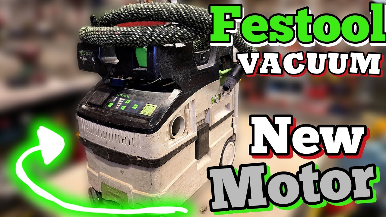 Festool CTL MIDI 1 Hoover, smoking not sucking. How to replace the ...