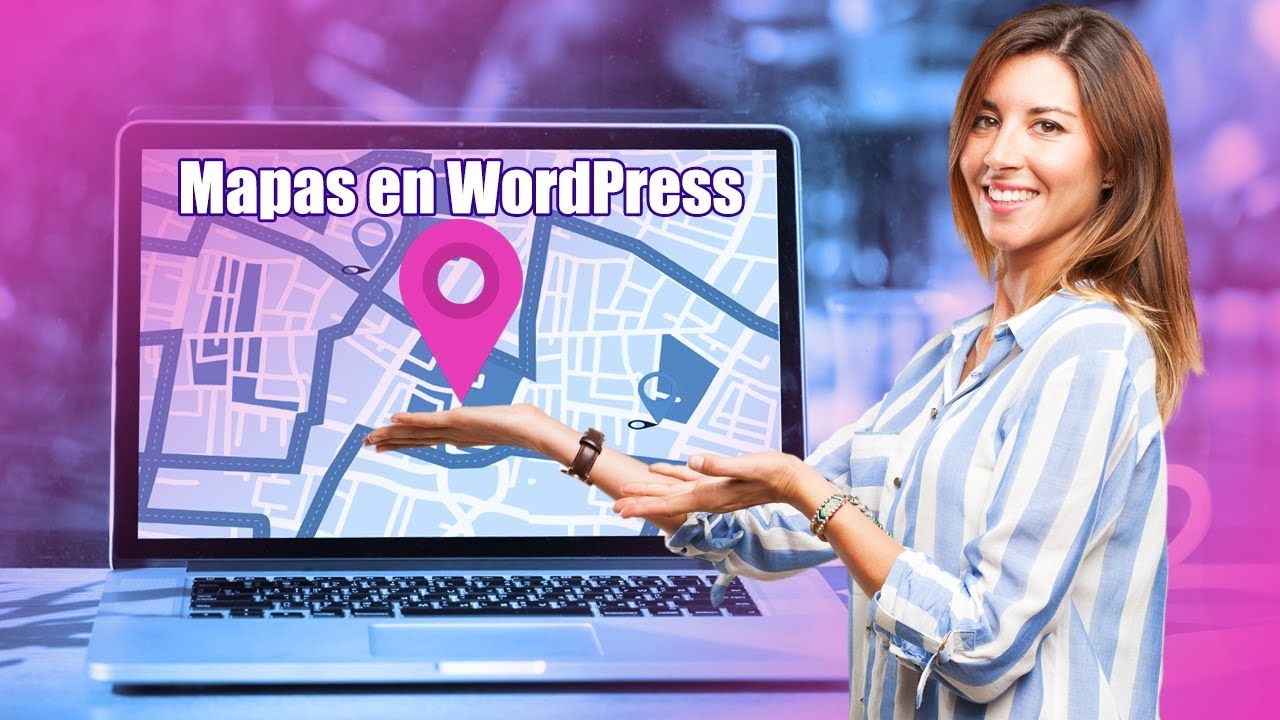 Cómo insertar mapas en WordPress sin API de Google - YouTube