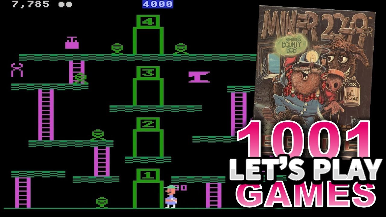Miner 2049er (Atari 800) - Let's Play 1001 Games - Episode 360 - YouTube