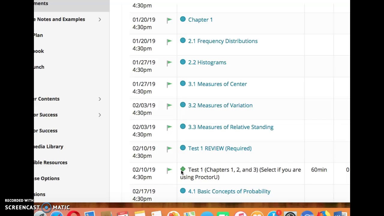 Math 1425 Brief Course Description of Content - YouTube