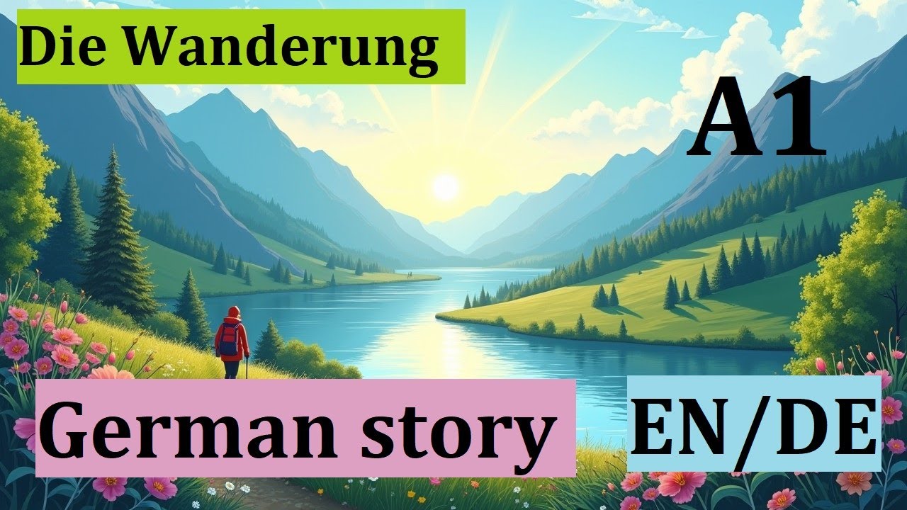 Learn German A1 | German stories for beginners | Die Wanderung - The ...