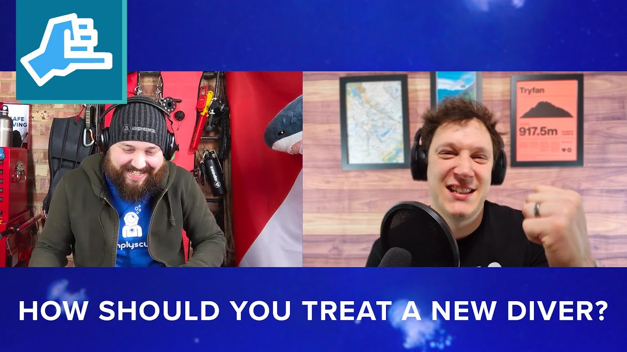 How Should You Treat A New Diver? | Deco Stop Podcast - YouTube