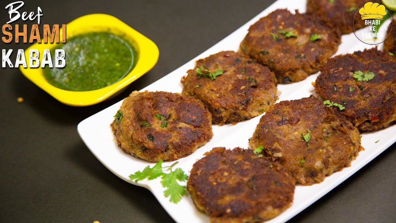 Beef Shami Kabab Recipe | Bhabi Ke Pakwan - YouTube