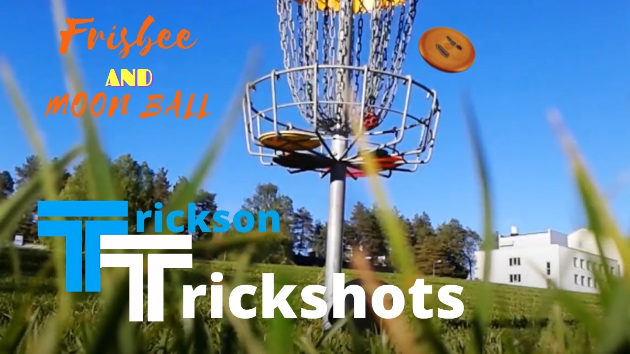 Frisbee & Moon Ball Trick Shots - YouTube