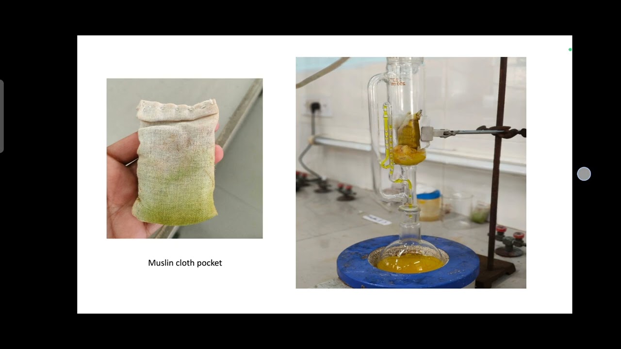 Soxhlet extraction assembly and working in B.pharmacy ⚕️ - YouTube