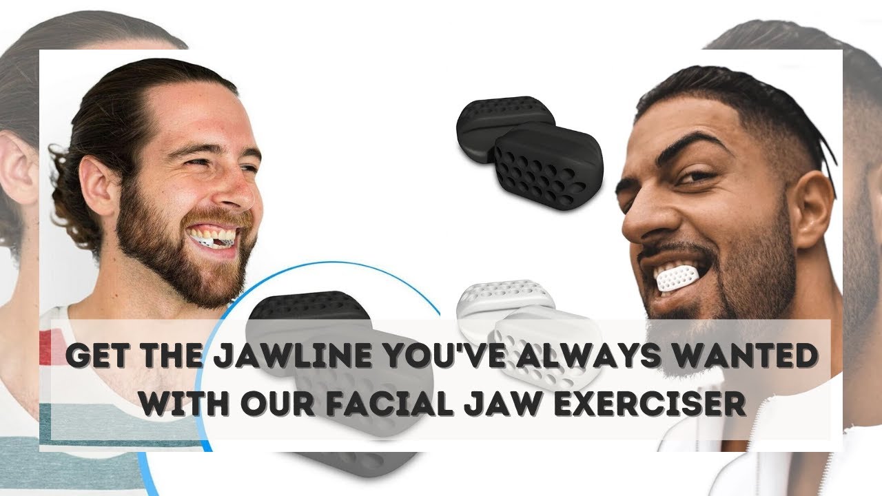 Jawline Exerciser Anti-Aging Ball - Powerful Jaw Trainer for Beginner ...