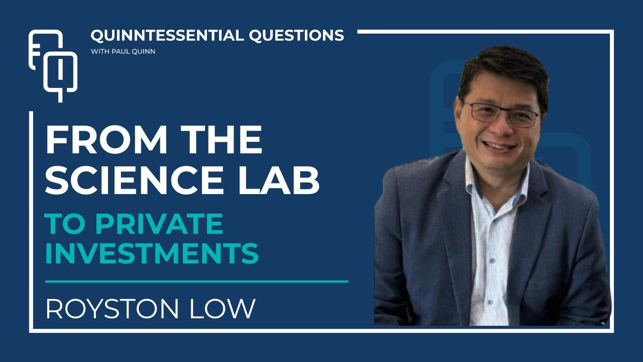 Quinntessential Questions #25 with Royston Low: From the Science Lab to ...
