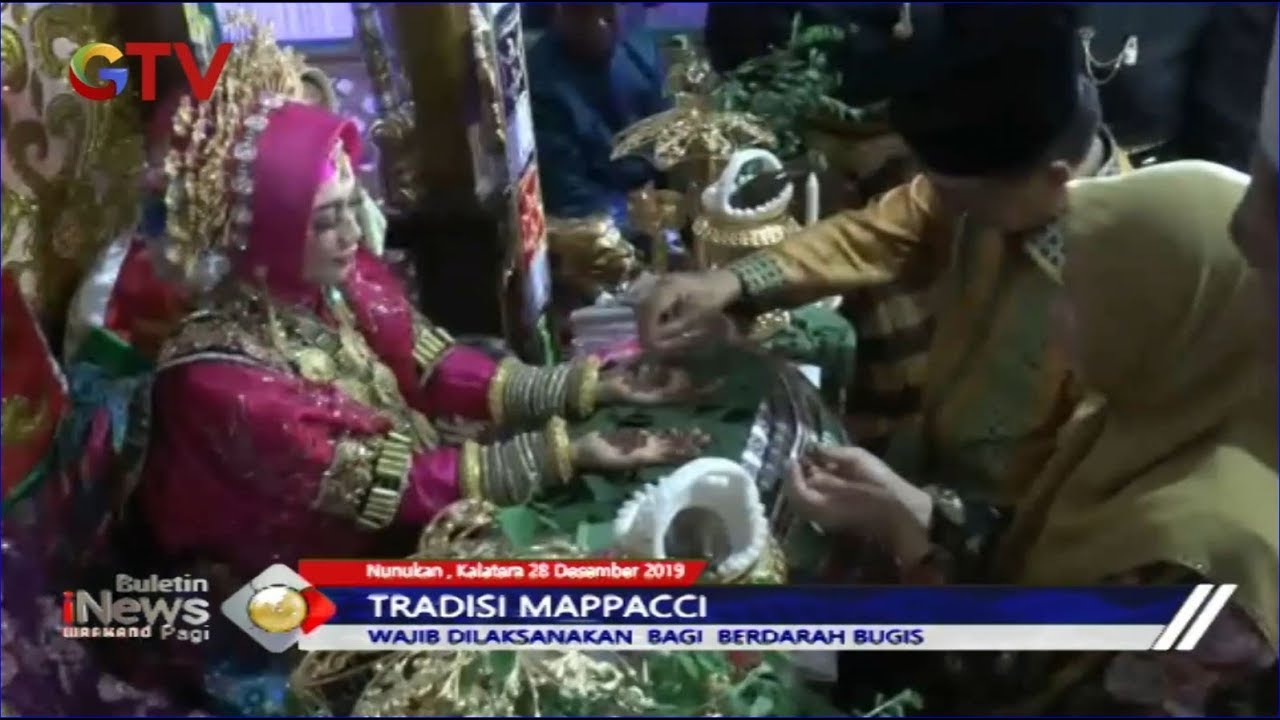 Tradisi Mappaci, Prosesi Siraman Budaya Adat Bugis - BIP 29/12 - YouTube