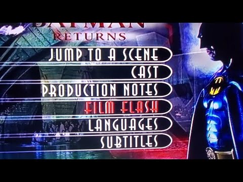 DVD from the 90's PREDICTS MICHAEL KEATON WILL RETURN AS BATMAN IN THE FILM \