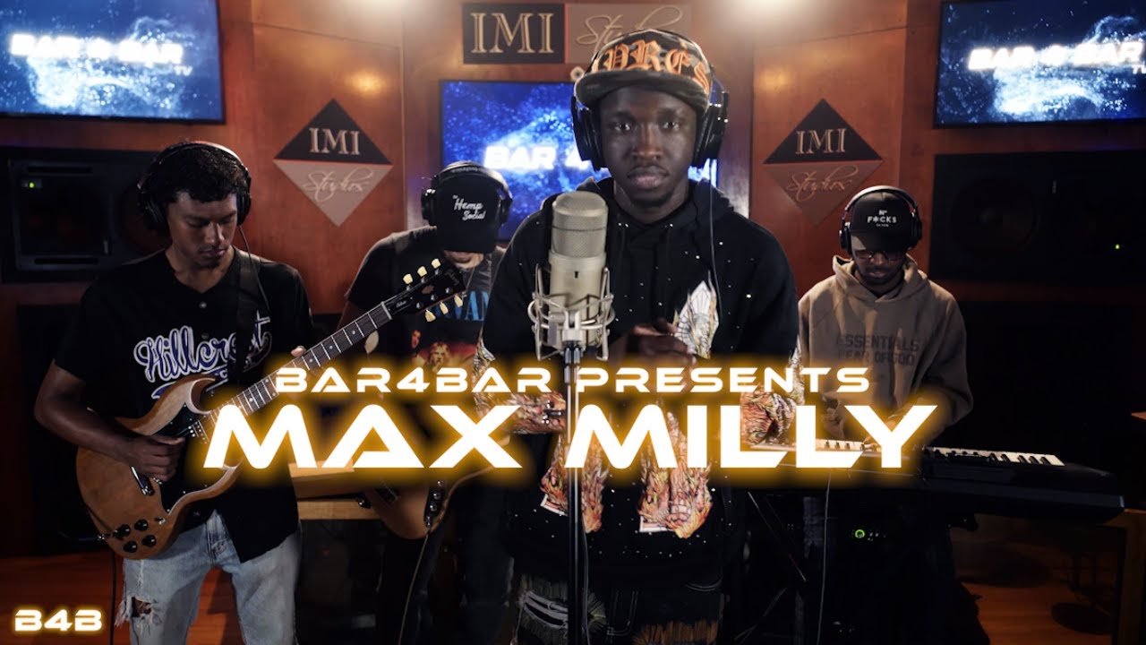 Max Milly - Rain Drops | Live With Bar4Bar.TV - YouTube