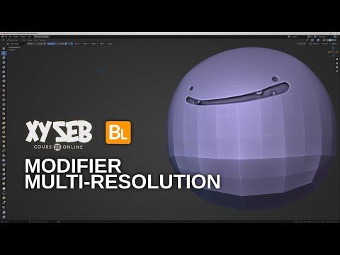 Cours Blender intermédiaire 04 | Modifier Multi-résolution - YouTube
