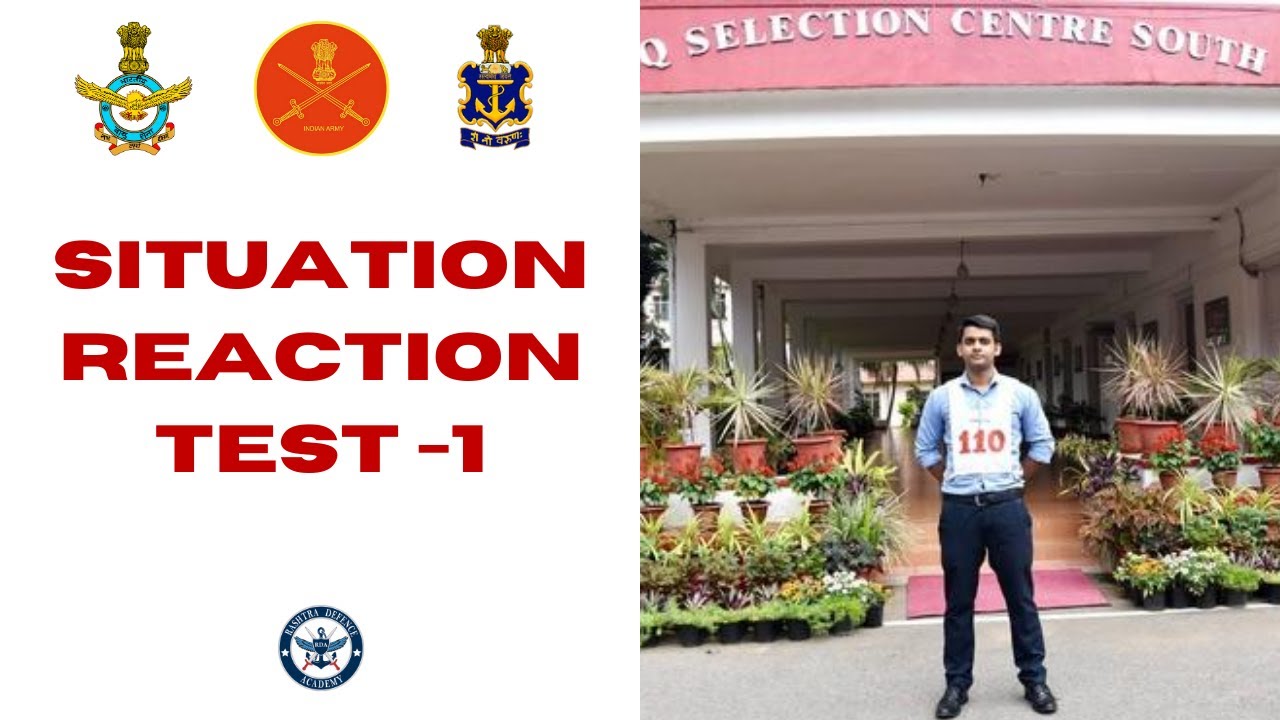 Situation Reaction Test - 1 || Psychological Testing || Best Offer to ...