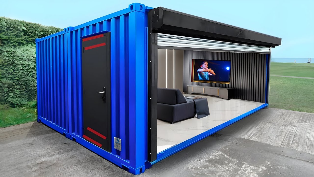 12 Incredible Sea Container Constructions You Must See - YouTube