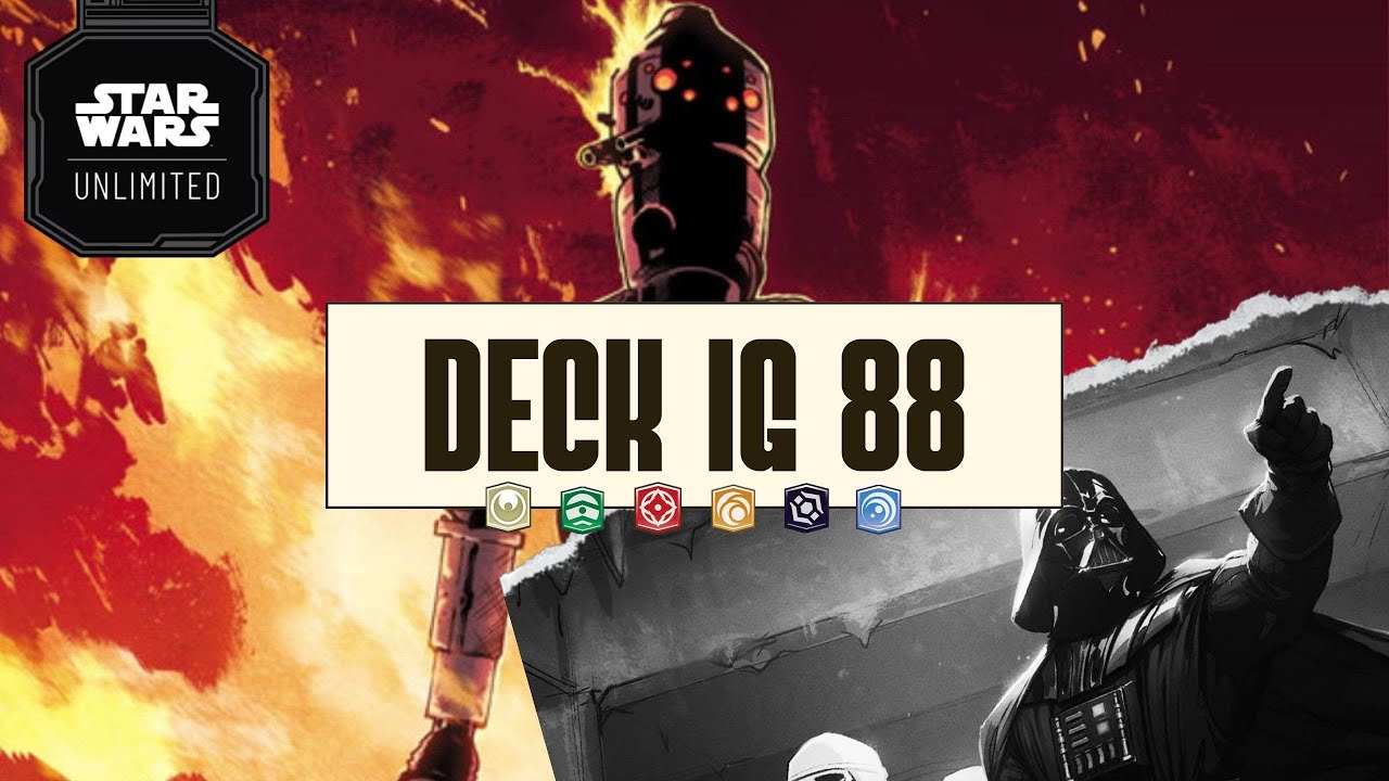 Un deck IG 88 sur Star Wars Unlimited ? C'est possible ! - YouTube