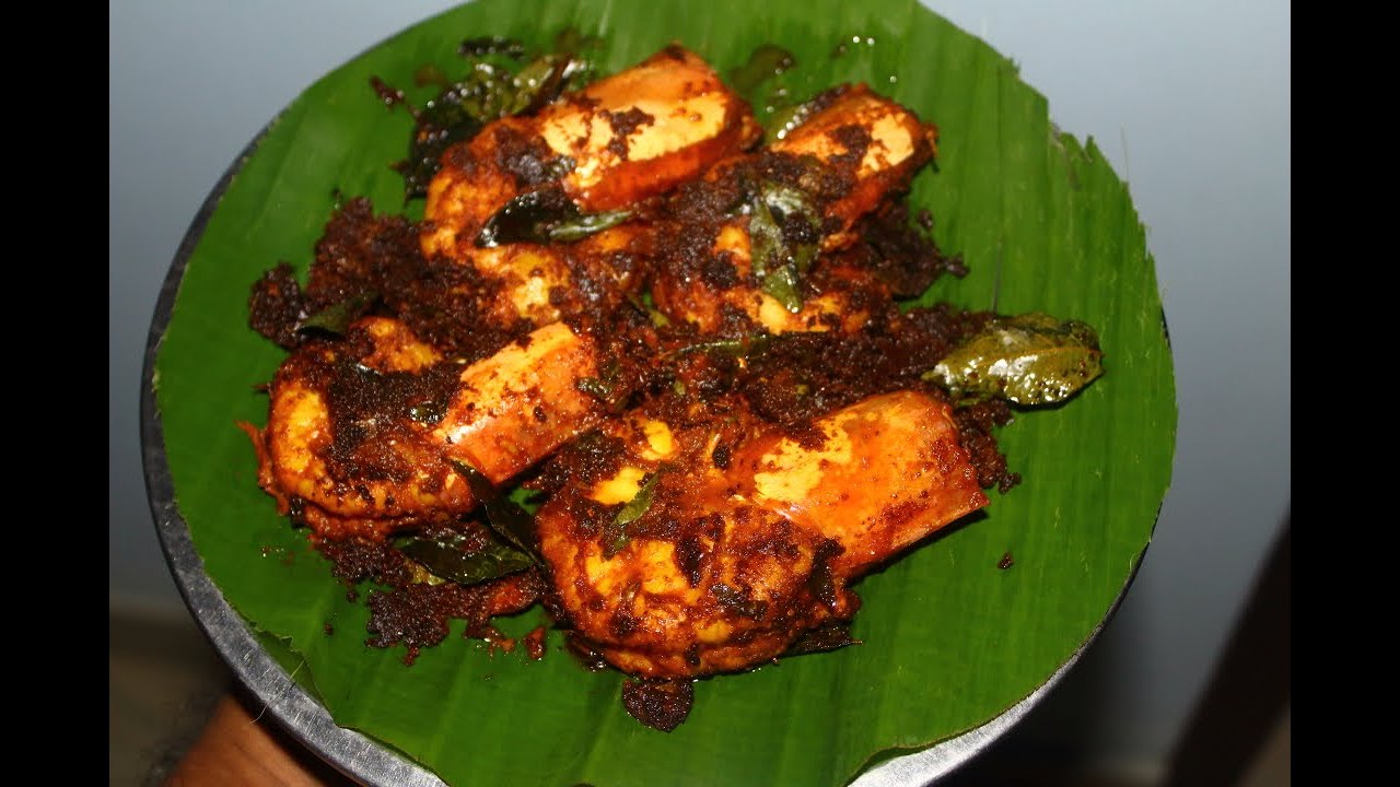 Tiger Prawns Tawa Fry - YouTube