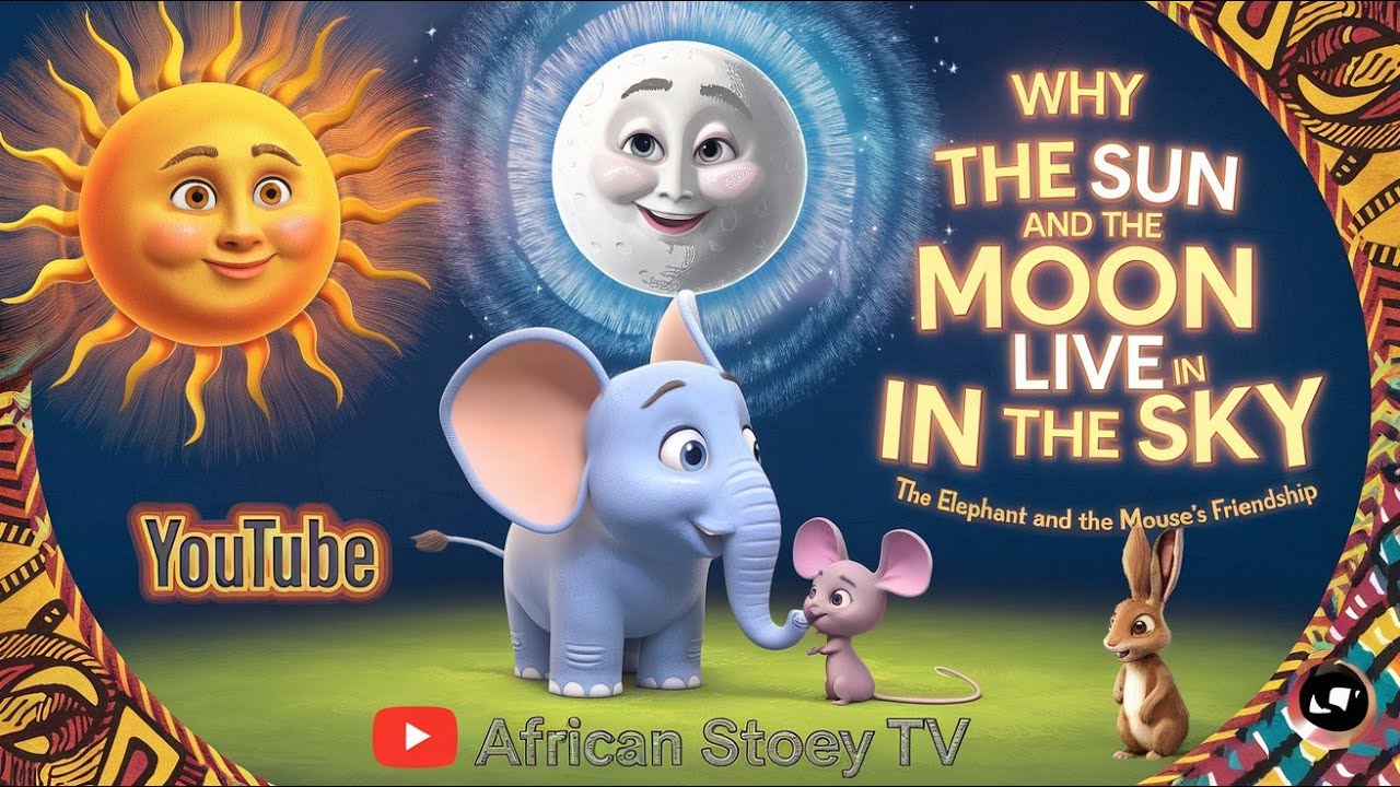Why the Sun and the Moon Live in the Sky: An African Folktale - YouTube