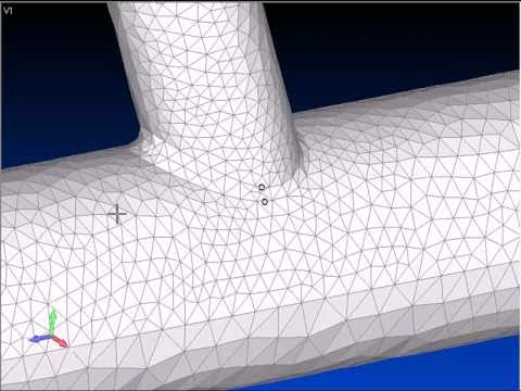 Femap V10.0 - Mesh Density And Control Solid - YouTube