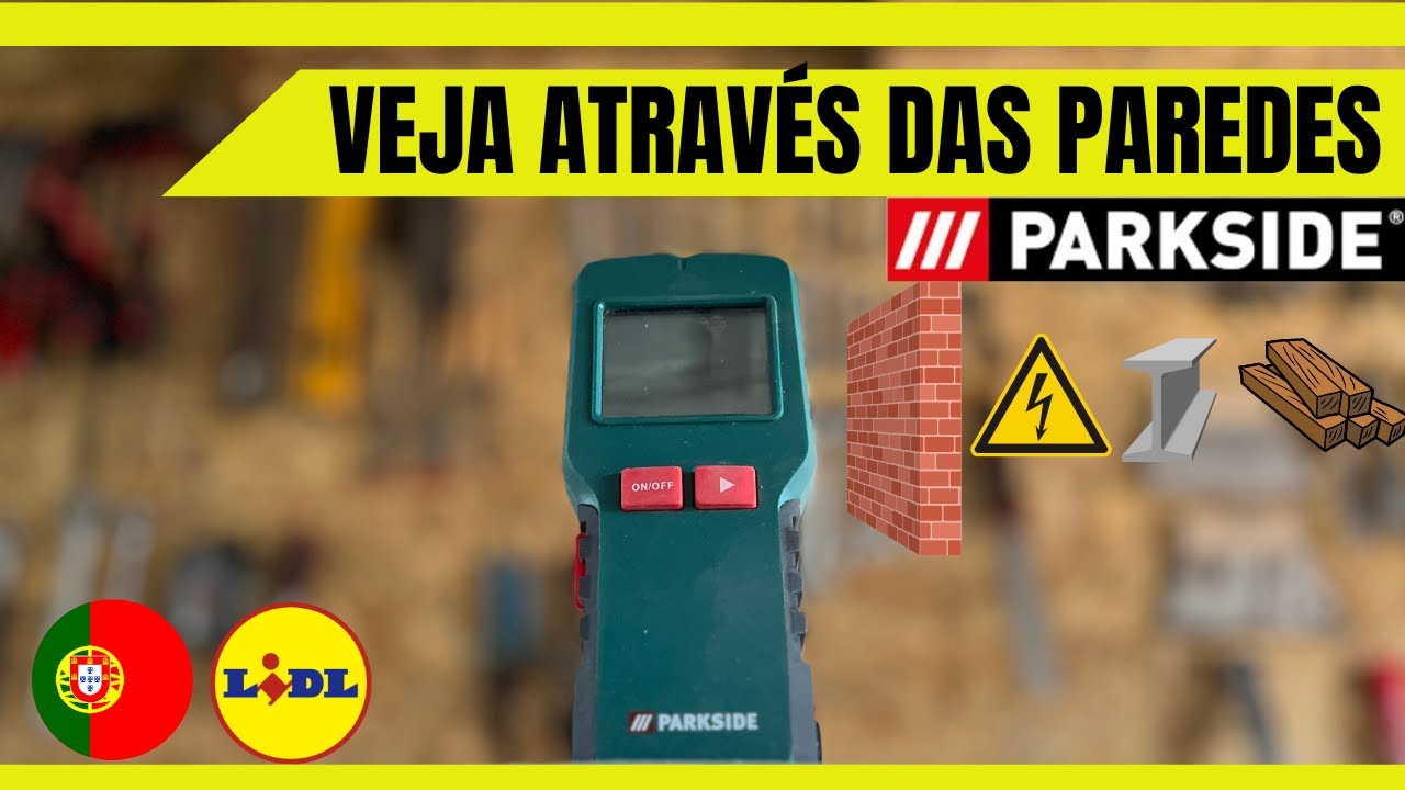 MULTI-DETECTOR 4 EM 1 Parkside HG05545A PORTUGAL PORTUGUÊS LIDL - YouTube