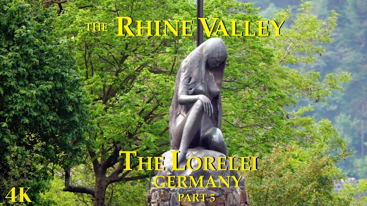 Ascending the Lorelei - a 132-metre-high (433 ft), rock on the River Rhine Valley - Germany 🇩🇪 ...