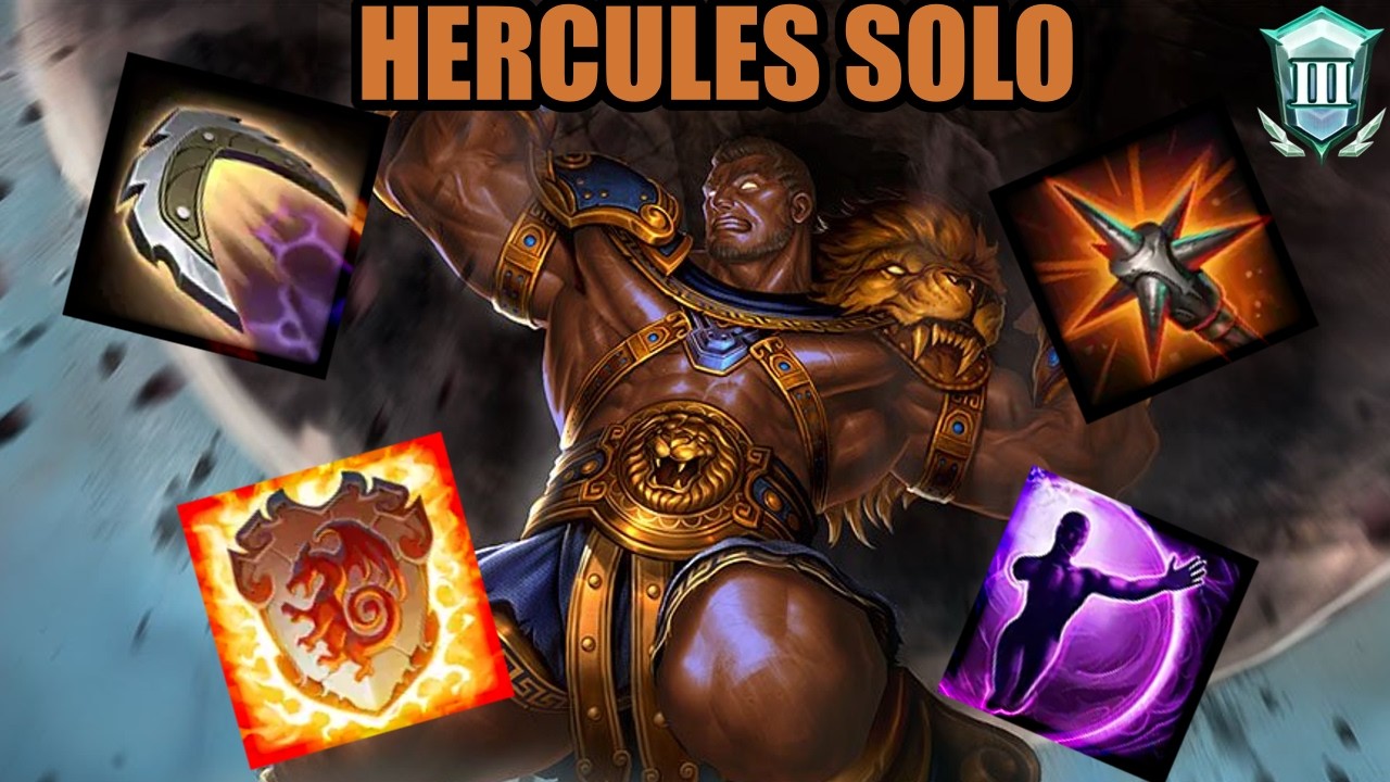SPEAK TO THE BOULDER - Hercules Solo | Platinum Smite 2 Gameplay - YouTube