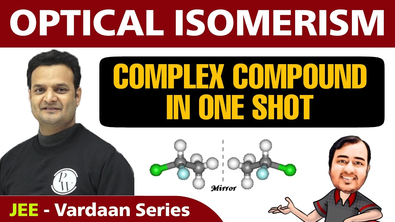 Optical Isomerism of Complex Compound in 1 Shot | Class 12 | JEE Mains ...