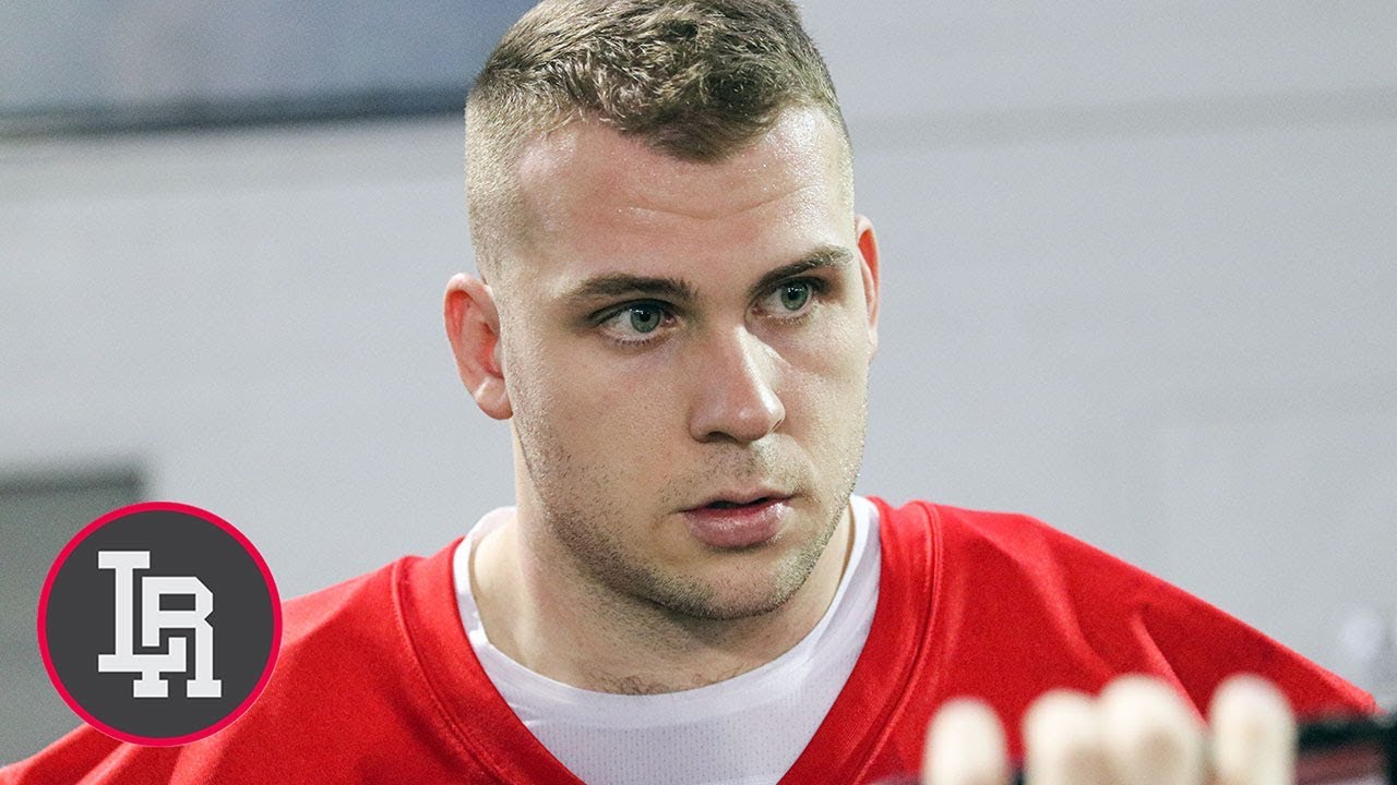 Jake Hausmann: Ohio State tight end meets with media following Buckeyes ...