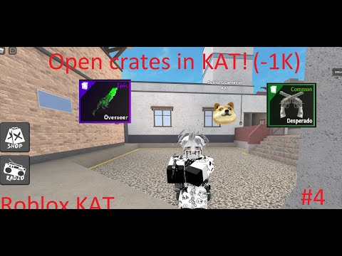 I spent 1k robux on crates in KAT... | Roblox KAT - YouTube