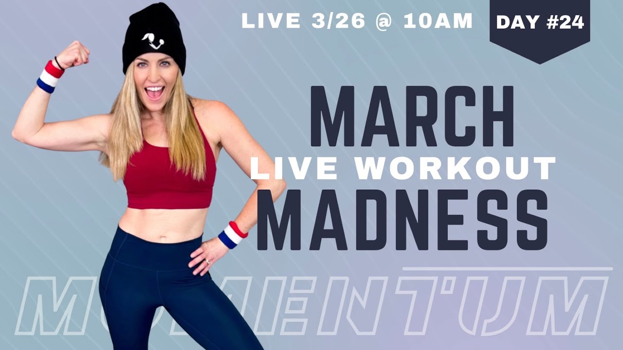 35 Minute LIVE March Madness Workout - YouTube