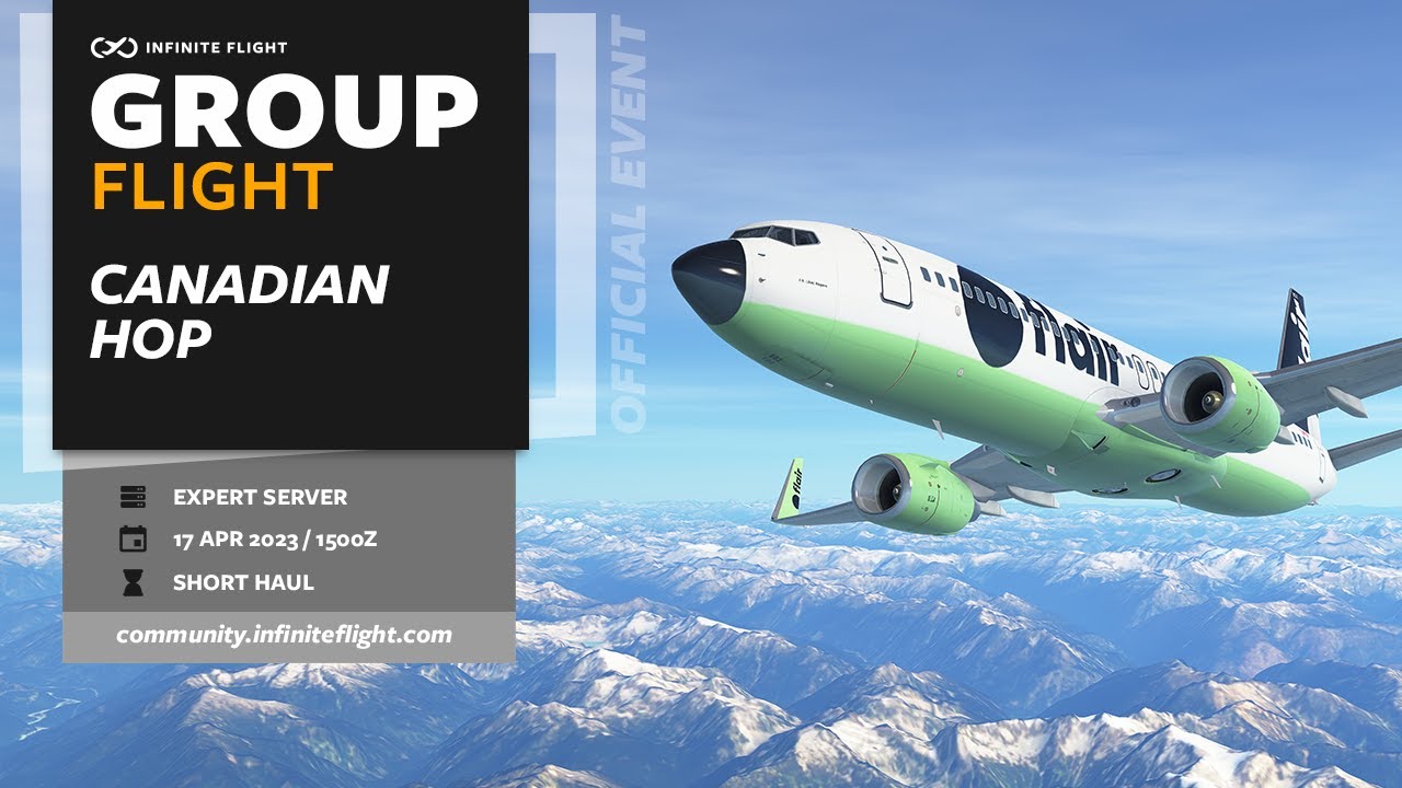 Group Flight: Canadian Hop! - YouTube