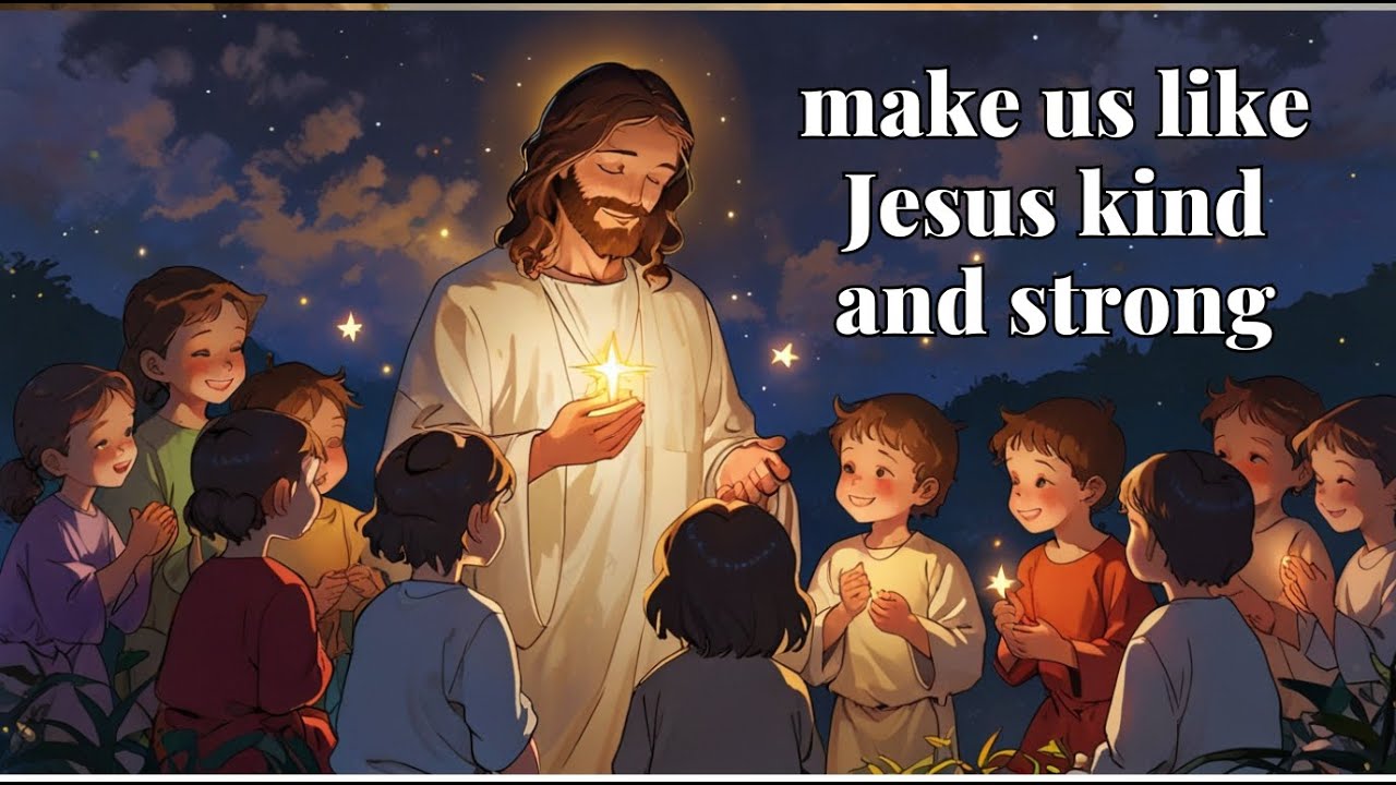 make us like Jesus kind. Christian song for kids.Bible song for kids ...