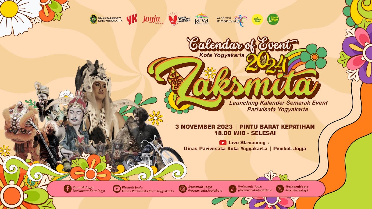 Launching Kalender Semarak Event Pariwisata Yogyakarta - YouTube