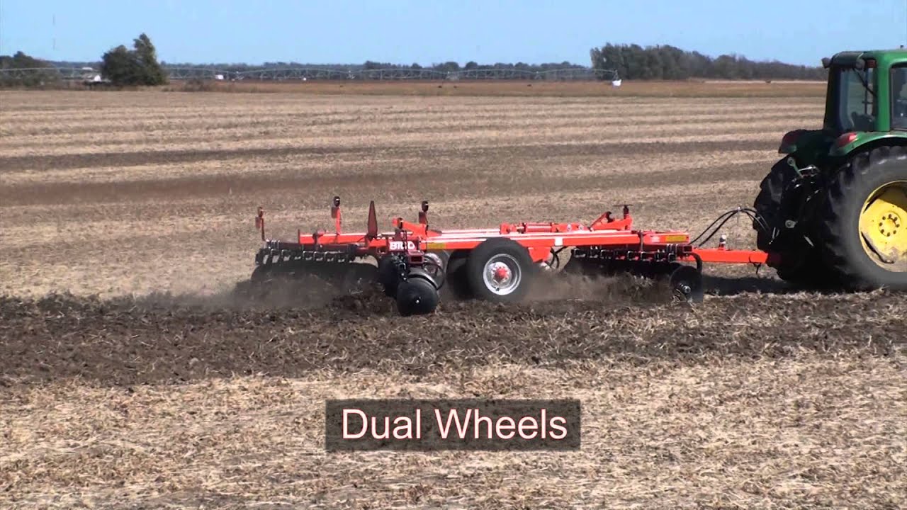 Kuhn Krause 8100 Tandem Disc Harrows - Features and Benefits - YouTube