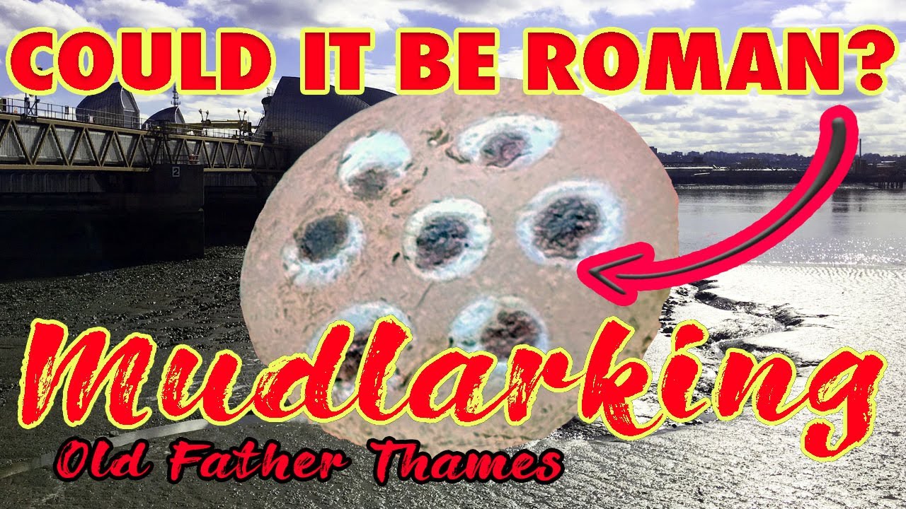 #Mudlarking with Old Father Thames: Roman Gaming Counter? #finds - YouTube