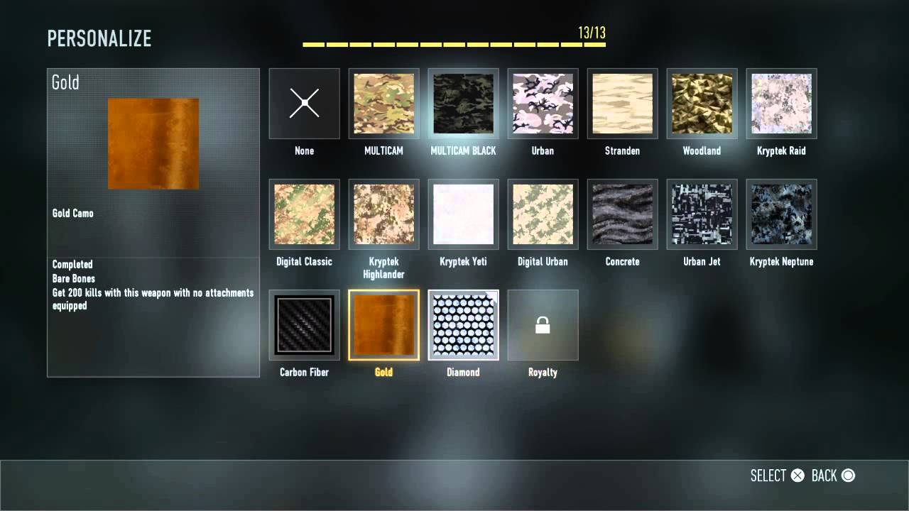 Cod AW Diamond Camo Glitch.Fix - YouTube
