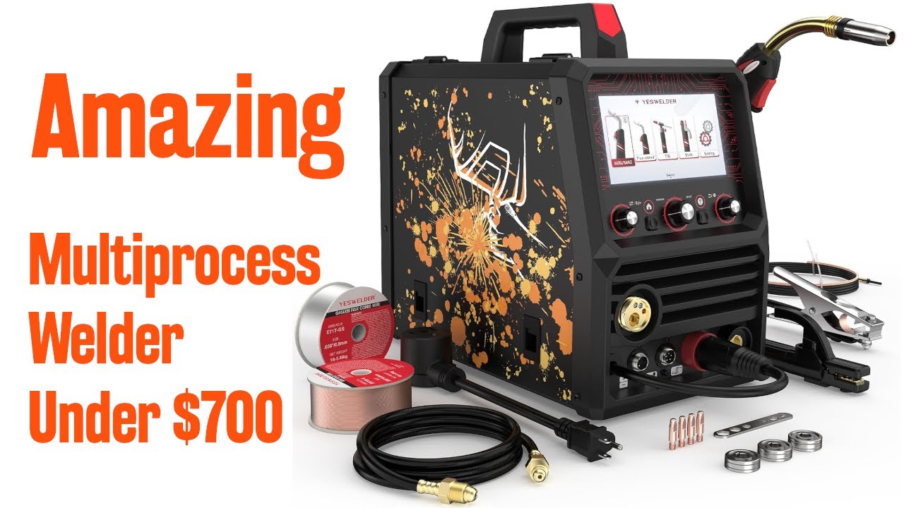 Yeswelder DP200 Awesome Multi Process Dual Pulse Welder for under $700 ...