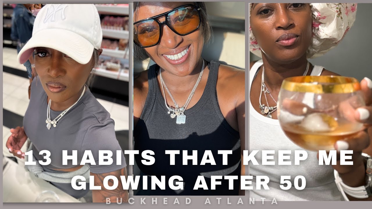 13 Habits That Keep Me Glowing After 50 | My Daily Routines | Tricia ...