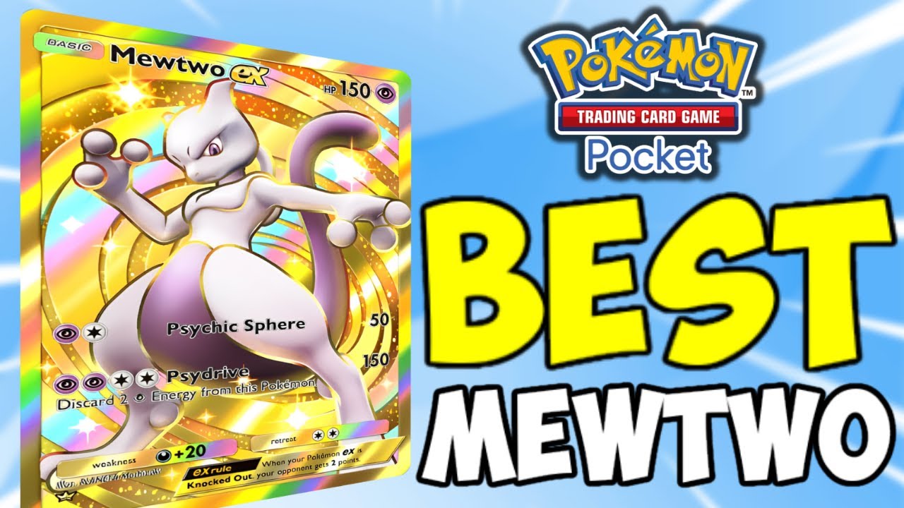 DECK TURNAMENKU MEWTWO EX TERKUAT !! Pokemon TCG Pocket Indonesia - YouTube