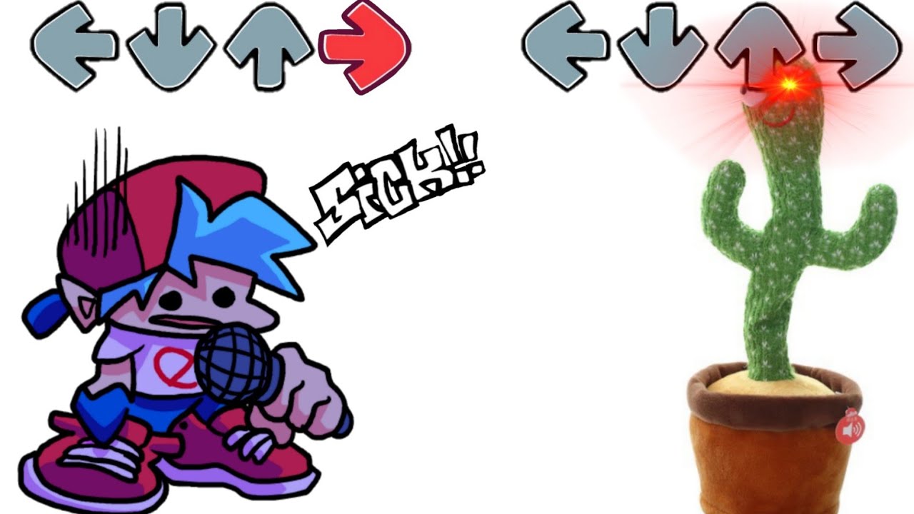 Beatbox battle with a cactus FNF (Animation) (old) - YouTube
